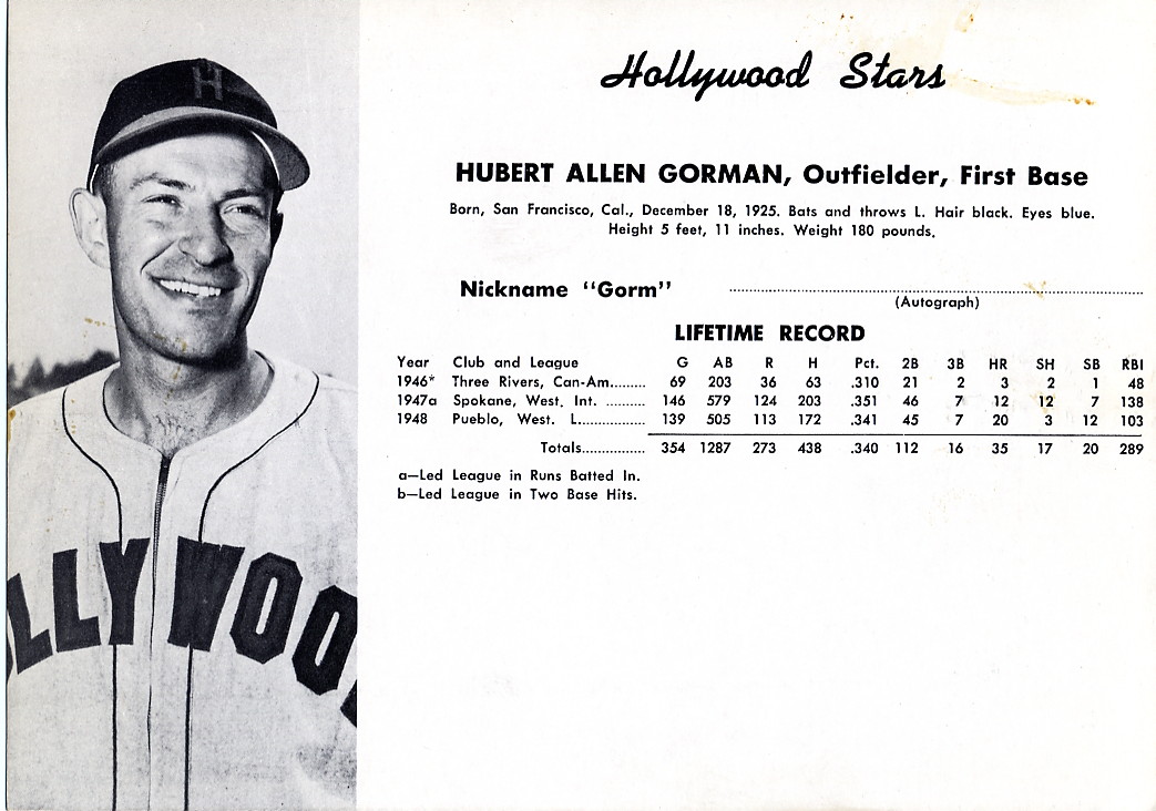 Hubert Allen Gorman | The Williams Family ... Now and Then